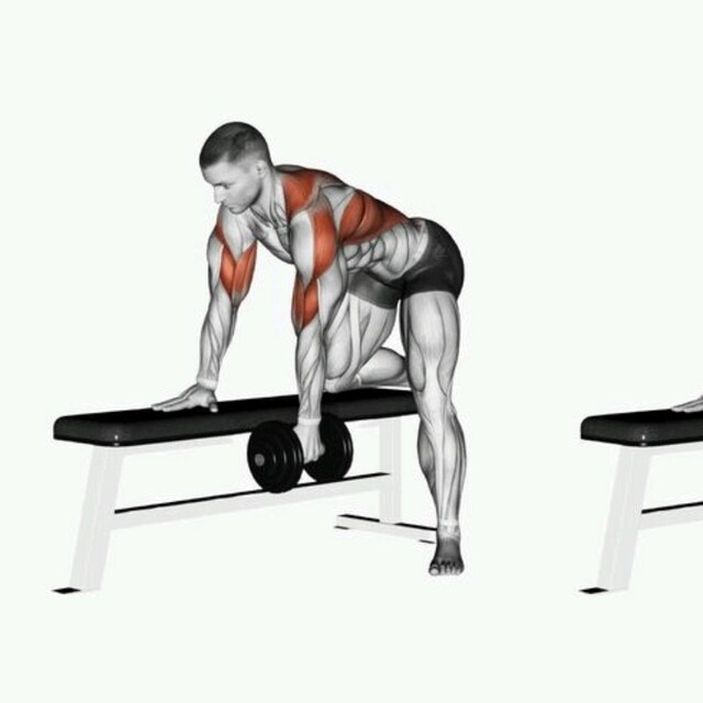 Single Dumbbell Row by Caroline Wambani - Exercise How-to - Skimble