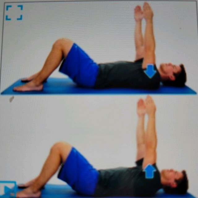 Supine Bilateral Shoulder Protraction by Susan H. - Exercise How-to ...