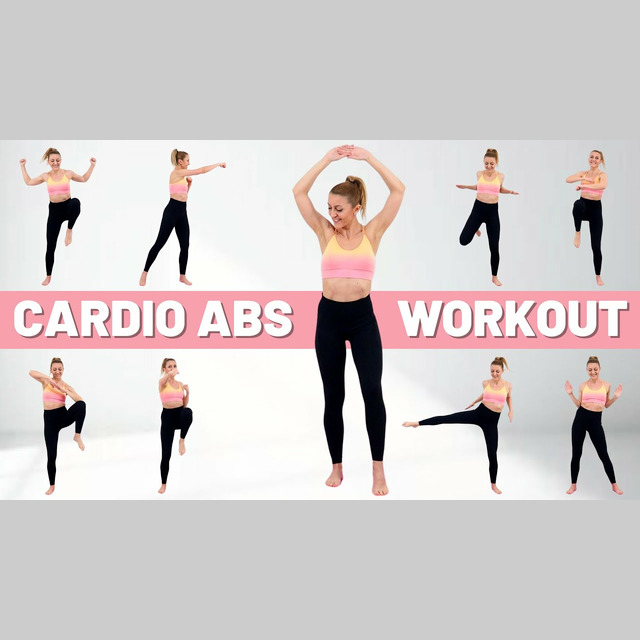 🔥35 Min STANDING ABS CARDIO for Ab Lines, Small Waist & Flat Belly🔥KNEE ...
