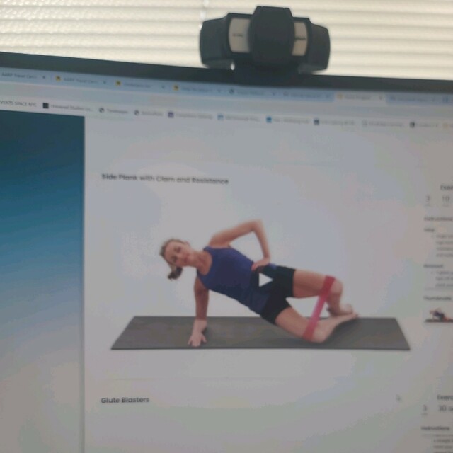 Side Plank With Clam And Resistance by Mariel E. - Exercise How-to ...