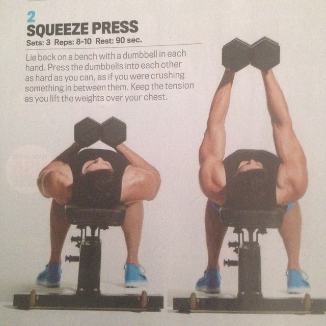 Squeeze Press by Rob D - Exercise How-to - Skimble