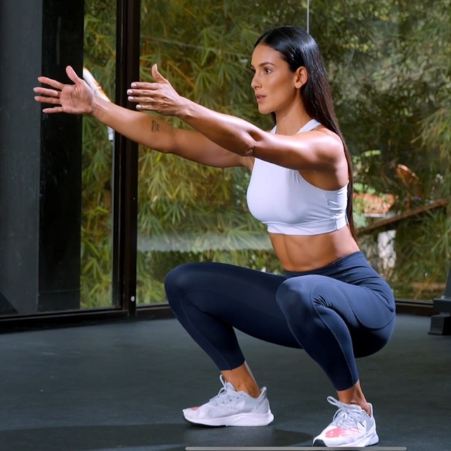 Basic Air Squat by Fifi J. - Exercise How-to - Skimble