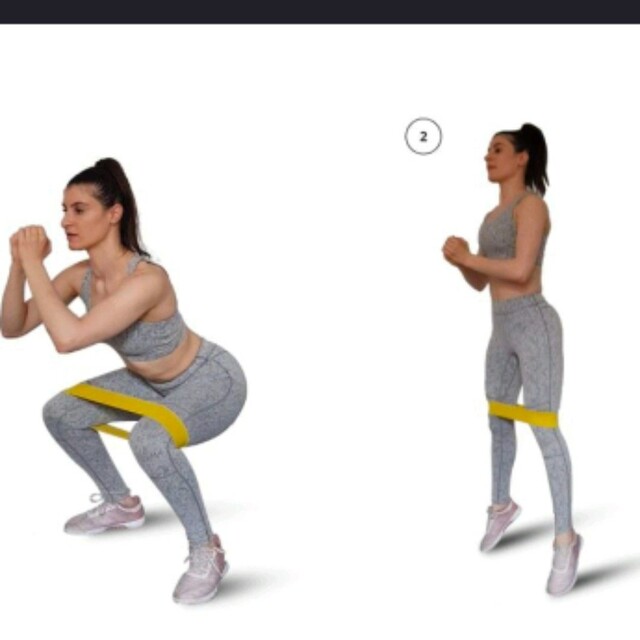 Squat Jumpe con banda by Xexu Lara - Ejercicio Cómo hacerlo - Skimble
