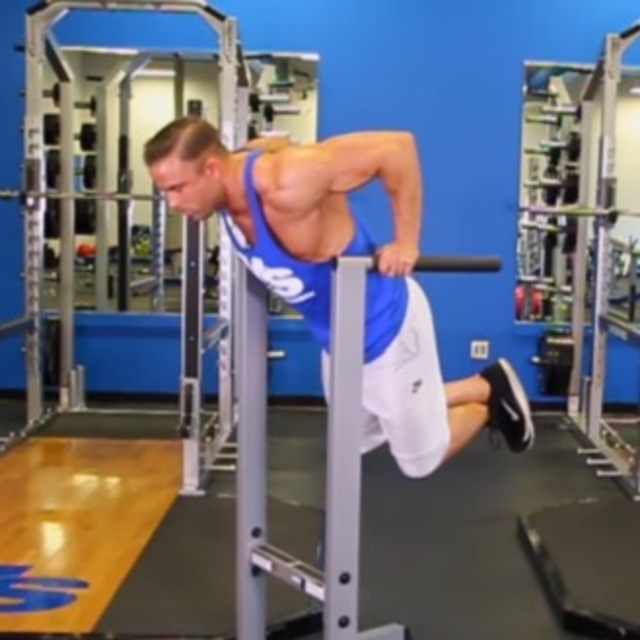 Dips for Lower Chest by Martel Berry - Exercise How-to - Skimble