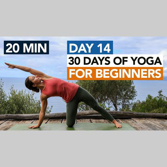 20 Min Full Body Beginner Yoga (Day 14) 30 Days of Yoga For Beginners ...