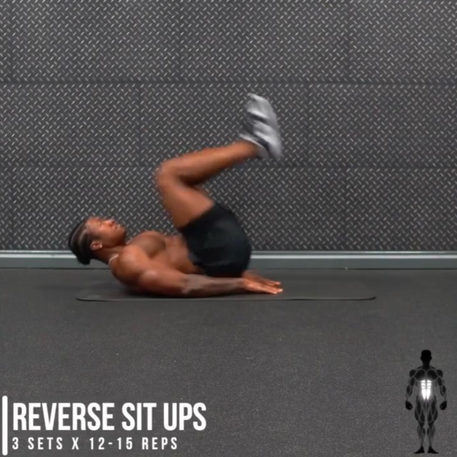 Reverse Sit Ups by Miguel Silva - Exercise How-to - Skimble