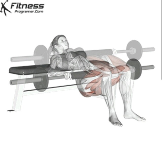 Hip Thrusts by Kendall Moore - Exercise How-to - Skimble