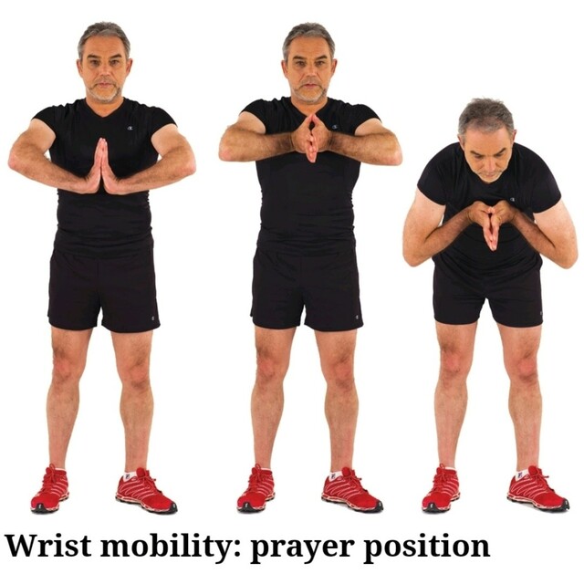 Wrist Mobility - Prayer Position by Terrence Laukkanen - Exercise How ...