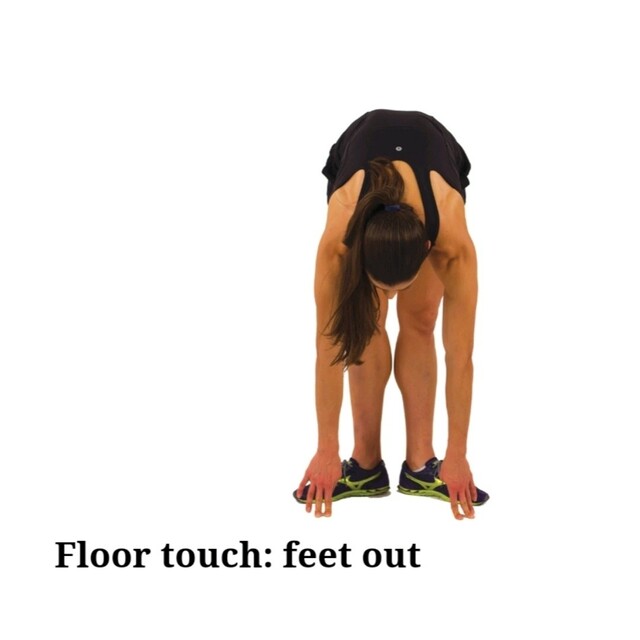 Floor Touch Feet Out by Terrence Laukkanen - Exercise How-to - Skimble