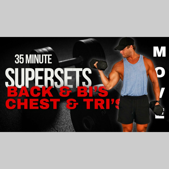 Supersets: Back & Bi's, Chest & Tri's - Free Upper Body Workout - Skimble