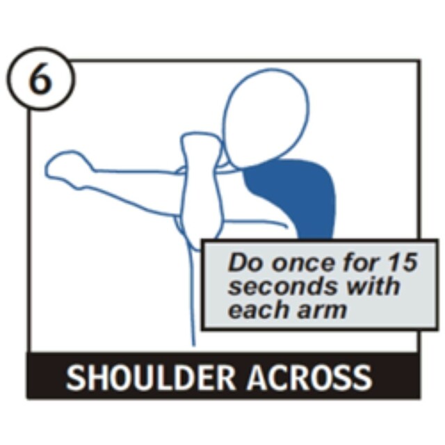 Shoulder Across by Leo B. - Exercise How-to - Skimble