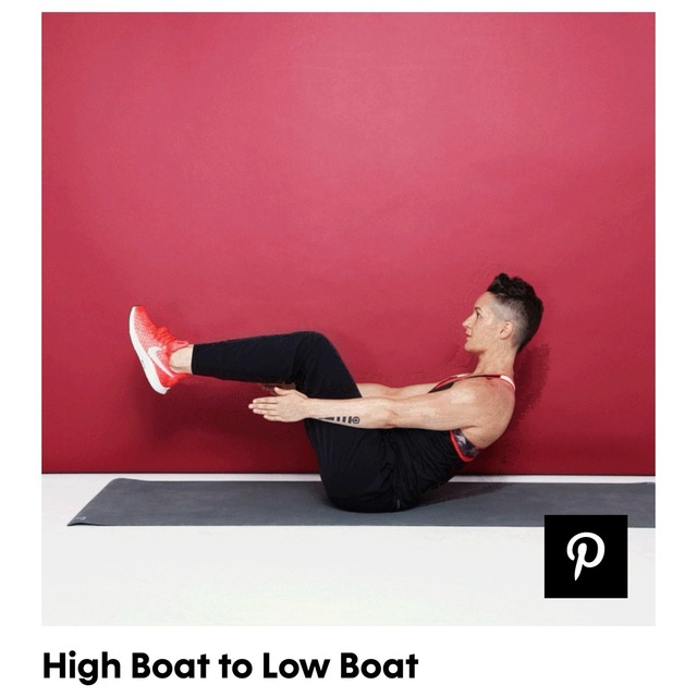 High Boat Pose by James Cummings - Exercise How-to - Skimble