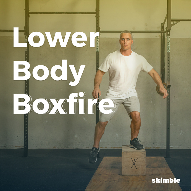 Lower Body Boxfire - Lower Body Workout - Skimble Workout Trainer