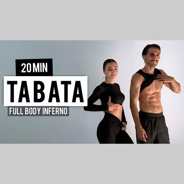 Day 1 | 20 Min TABATA HIIT – Full Body, No Repeat + Tabata Songs - Free ...