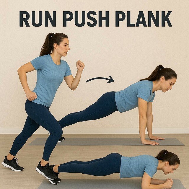 Run-Push-Plank⚡LDR - Free Lower Body Workout by Luca⚡ 🔹. - Skimble