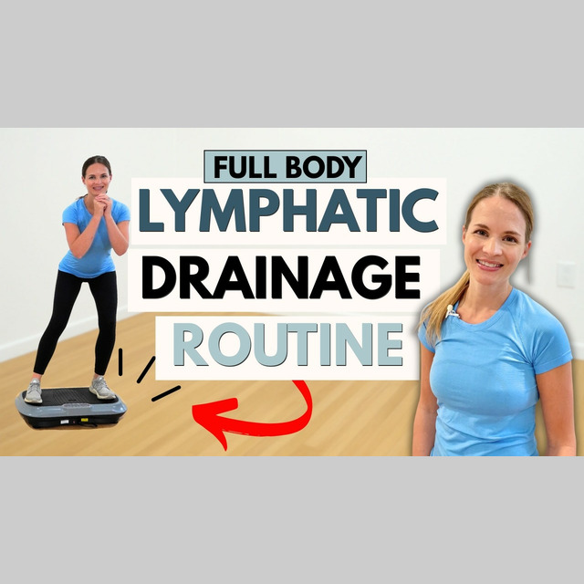 10 Minute Vibration Plate Exercises for Lymphatic Drainage - Free Full ...