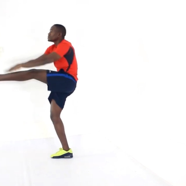 Standing Pike Crunch by Esteve K - Exercise How-to - Skimble