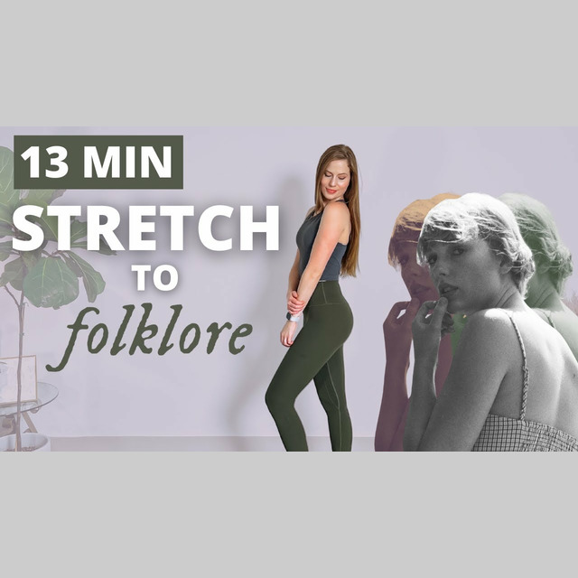 FOLKLORE Taylor Swift Full Body Stretch & Cool Down Routine | Recovery ...