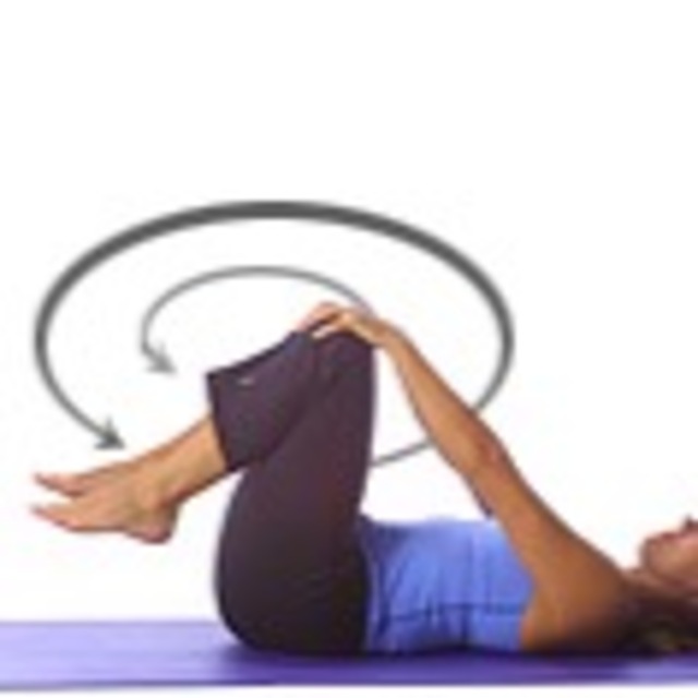 Reclined Knee roll by Gabi Wolosik - Exercise How-to - Skimble