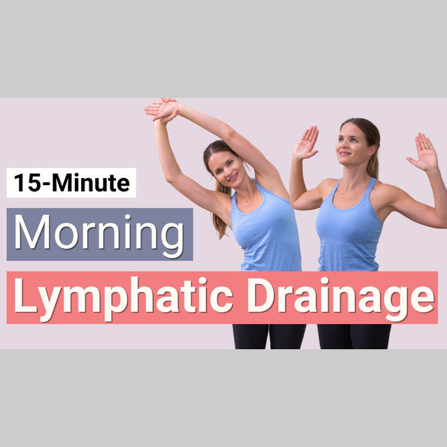 Morning Lymphatic Drainage Exercise Routine (Gentle, Full Body) - Free ...