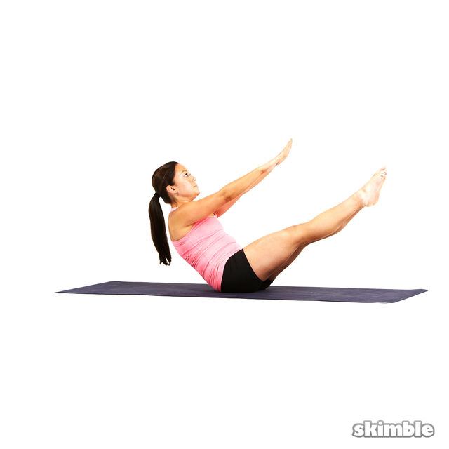 Teasers - Ejercicio Cómo hacerlo - Skimble Workout Trainer