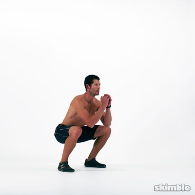 Squat Tap by Robbie De Clercq - Exercise How-to - Skimble