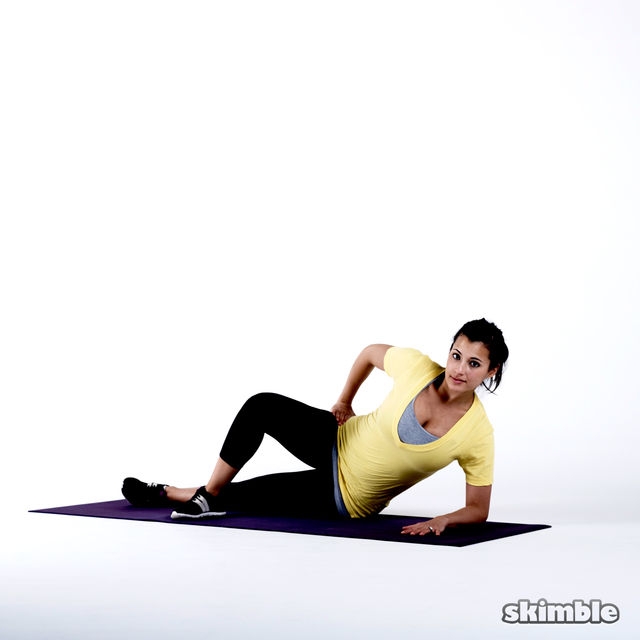 Modified Left Side Plank - Exercise How-to - Skimble