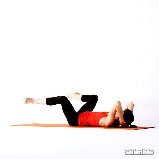 Elbow to Knee | Exercise How-to - Skimble