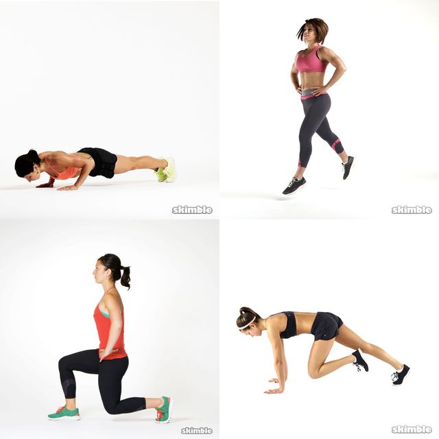 Full body, no equipment - Workout Collection - Skimble Workout Trainer