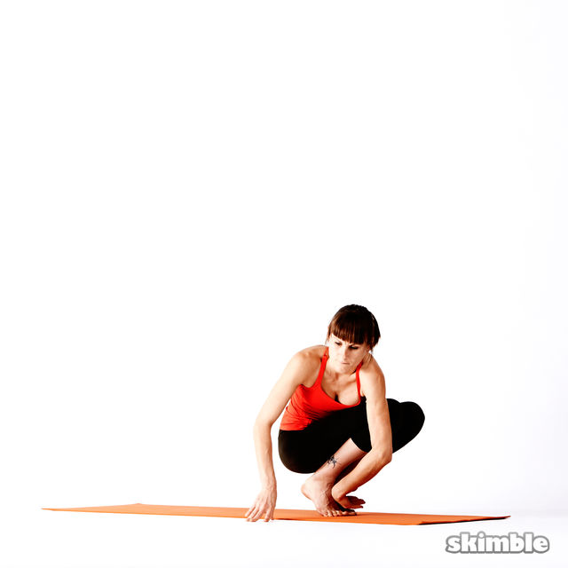 Noose Pose - Ejercicio Cómo hacerlo - Skimble Workout Trainer