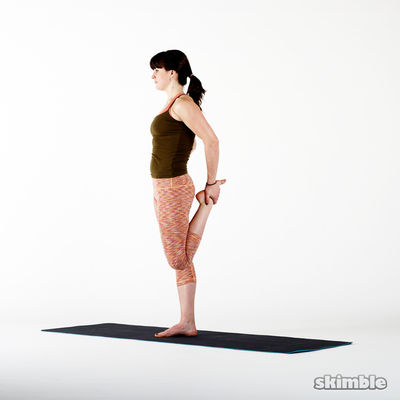 Single Leg Scarecrows - Exercise How-to - Workout Trainer by Skimble