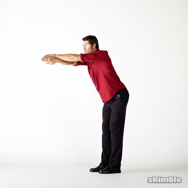 Upper Back Swimmer Stretches - Ejercicio Cómo hacerlo - Skimble