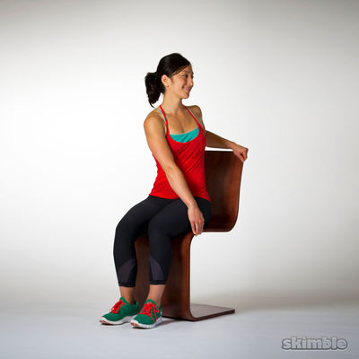 Seated Cable Leg Extensions by Bri Delvaux - Exercise How-to - Skimble