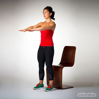 Seated Knee Tucks Exercise