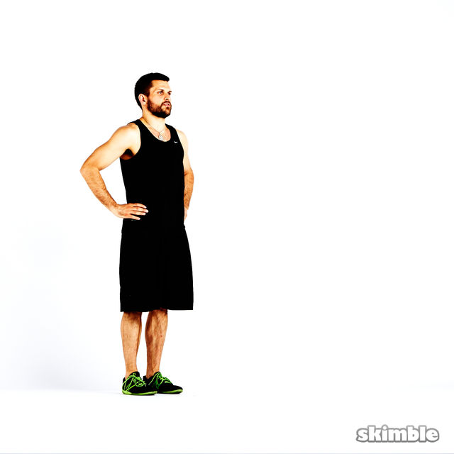 Estocadas en sentido horario - Ejercicio Cómo hacerlo - Skimble