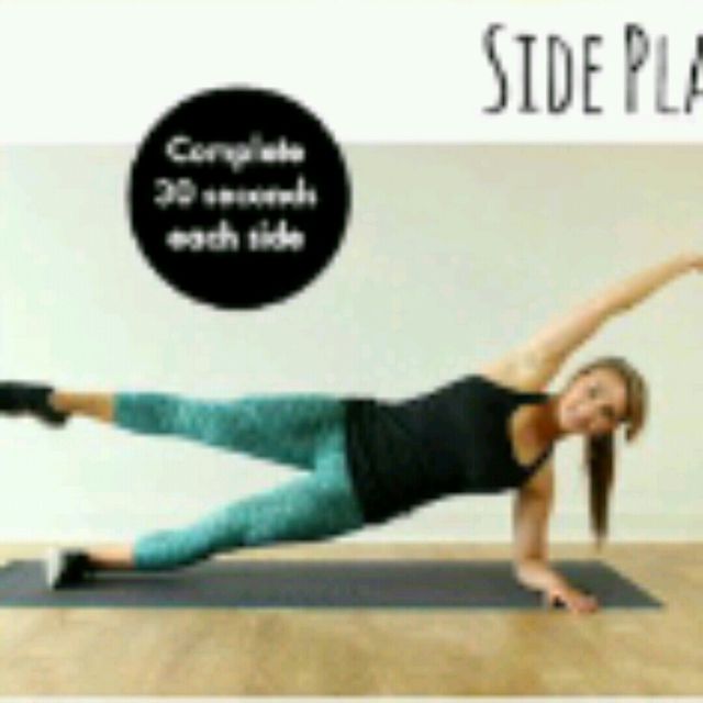 Side Plank Crunch by Lolisente X - Exercise How-to - Skimble