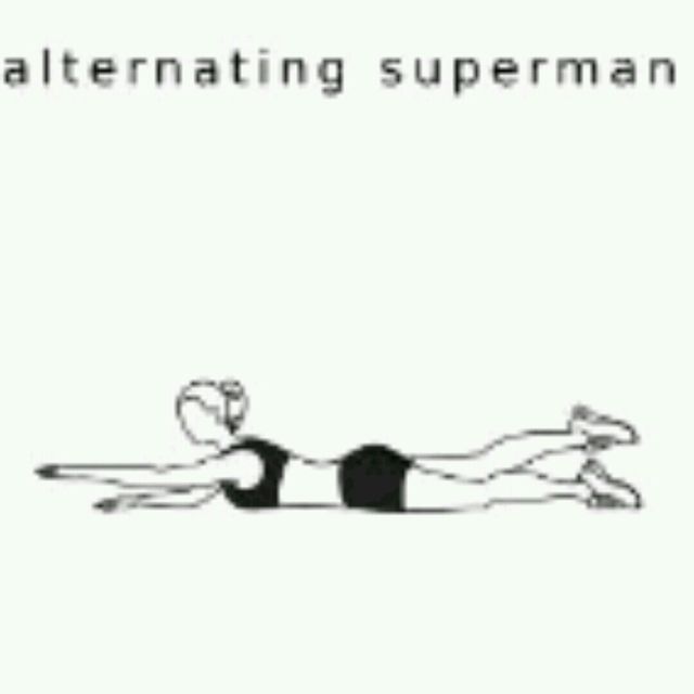 Superman - Exercise How-to - Workout Trainer by Skimble