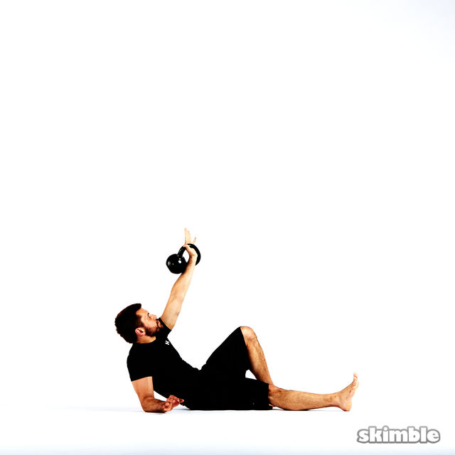 Levantamiento turco izquierdo - Ejercicio Cómo hacerlo - Skimble