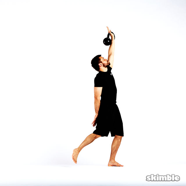 Left Turkish Get-ups - Exercise How-to | Workout Trainer by Skimble.com