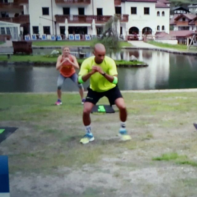 Side Steps In Squat Position - Exercise How-to - Workout Trainer by Skimble