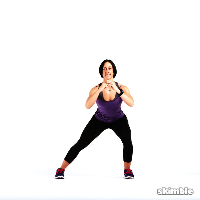 Estocada inversa a estocada lateral izquierda - Exercise How-to ...