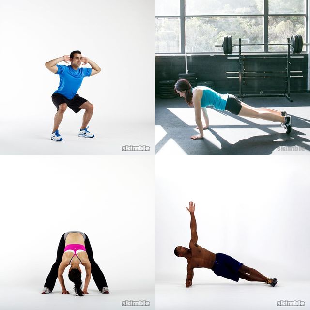 Daily exercises - Workout Collection - Skimble Workout Trainer