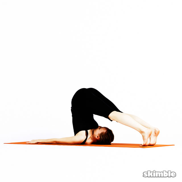 Plow Pose - Exercise How-to - Workout Trainer by Skimble