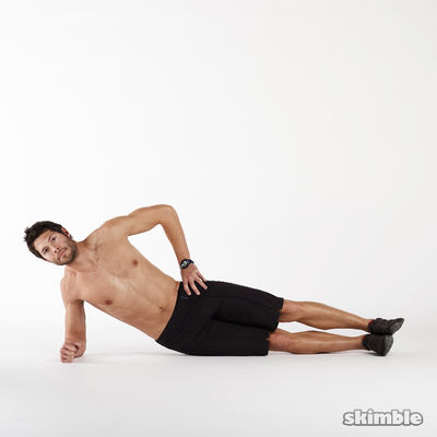 Side Plank Pulses - Exercise How-to - Workout Trainer by Skimble