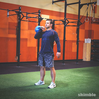 Kettlebell Ballistic Row by Jonathan Fortune - Exercise How-to - Skimble