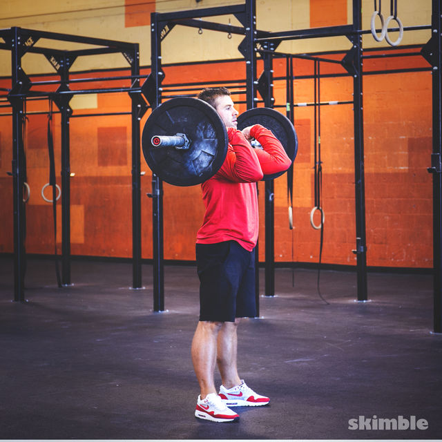 Hang Power Clean - Free Shoulder Workout - Skimble