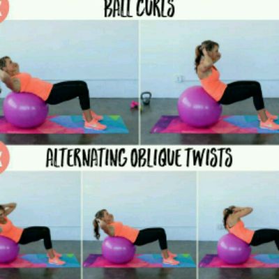 Body Ball Workout - Exercise How-to - Workout Trainer by Skimble