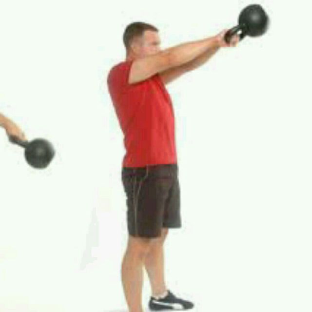 Kettle Swing Squat by Kent Butcher - Exercise How-to - Skimble