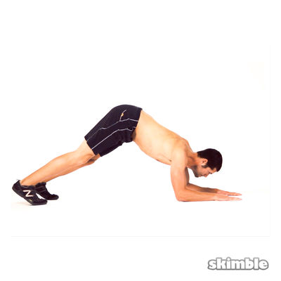 Intense Forearm Dolphin Push-ups - Best Intense Workout by Carly B. - Skimble