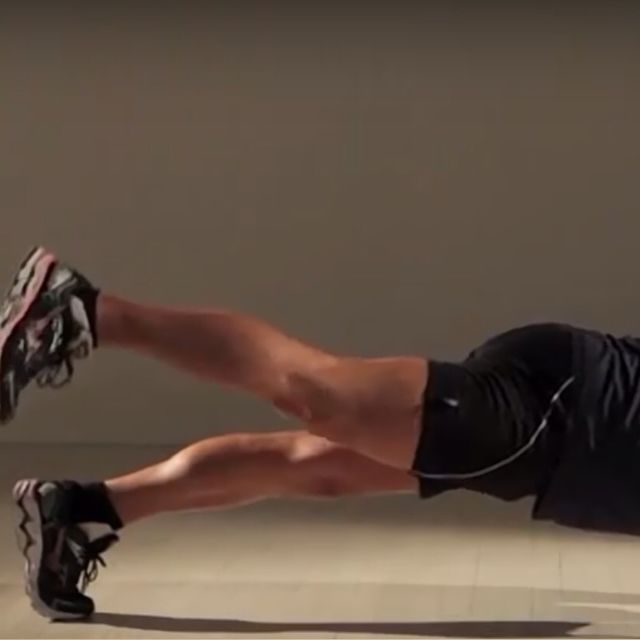 Plank Alternating Leg Lift by Nacho S. - Exercise How-to - Skimble